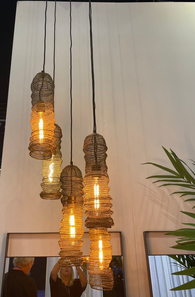 Ceiling mesh drop lights – Maison et Jardin